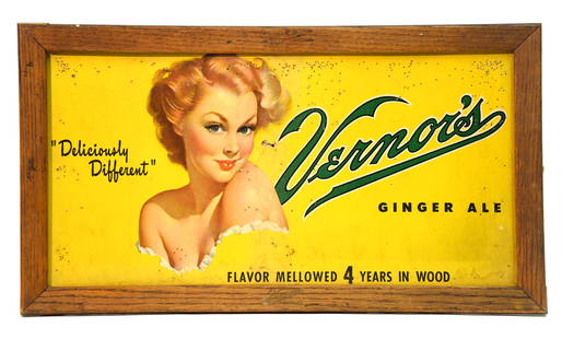 Drewrys Ginger Ale Sign