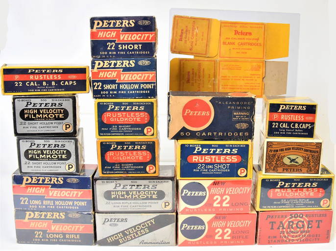 Peters Cartridge Boxes