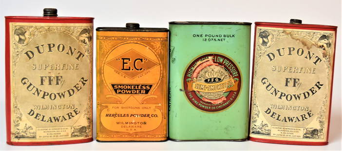 Four Reproduction Black Powder Firearms,