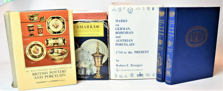 Antique Ceramic Reference Books