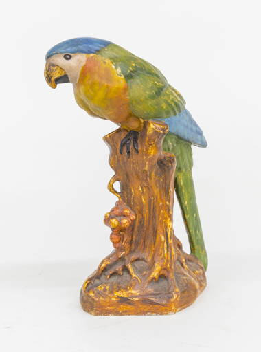 Parrot Chalk Figure - Oct 03, 2021 | Forsythes' Auctions, LLC in OH