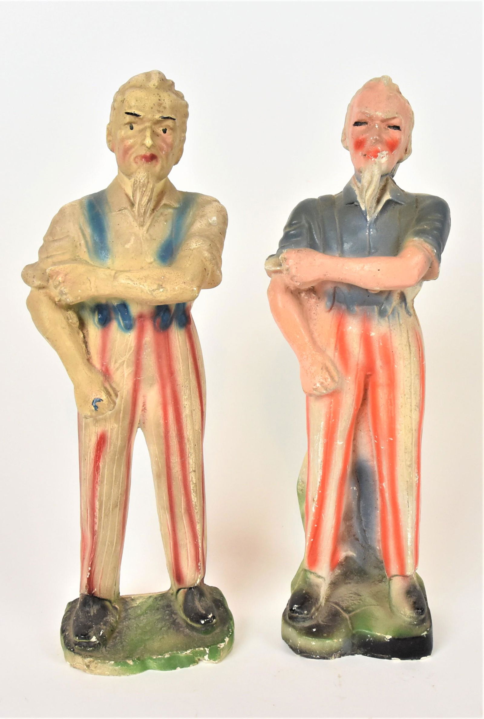 Uncle Sam Carnival Chalk Figures