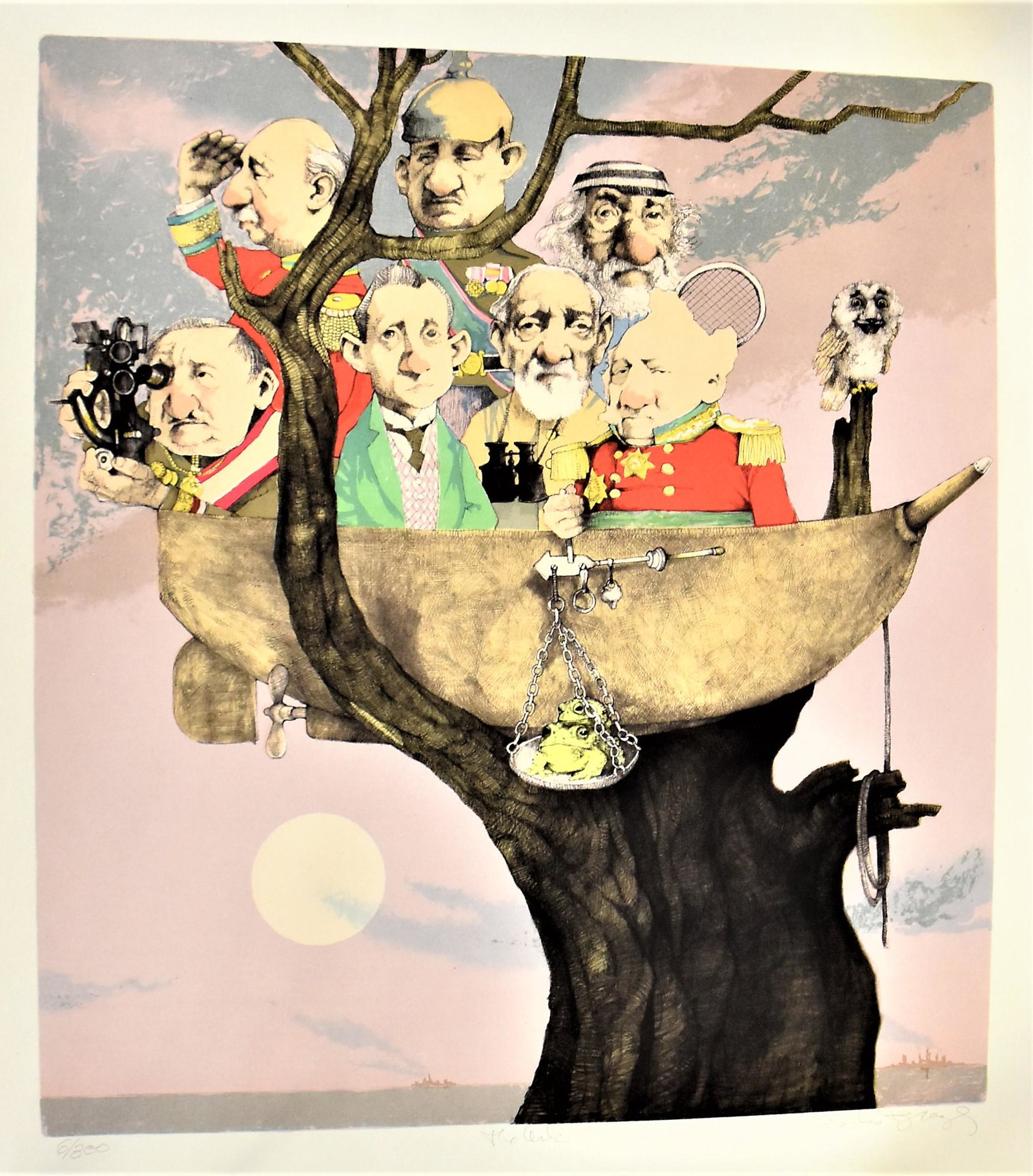 Charles Bragg Lithograph