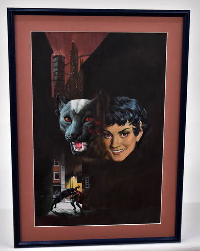 George Wilson Horror Cover Art Painting