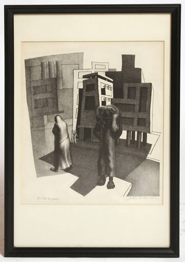 John Woodrow Wilson (massachusetts) Lithograph