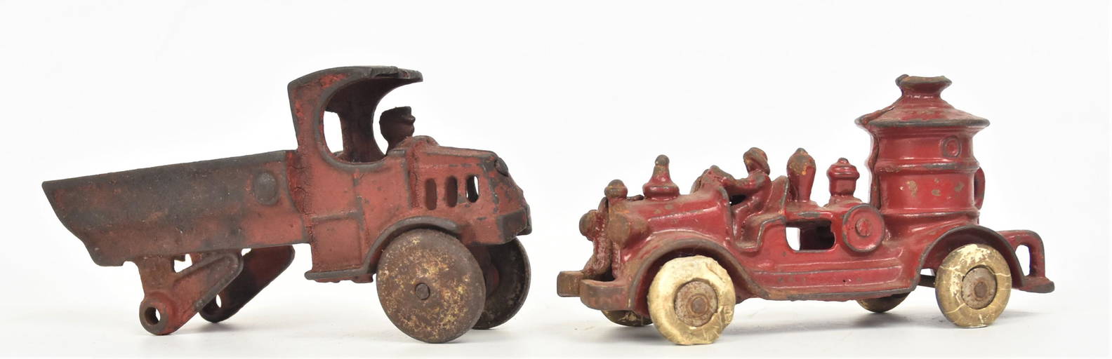 Two Cast Iron Trucks (#0185) on Jan 08, 2023 | Forsythes' Auctions, LLC ...