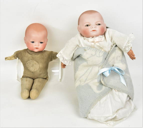 Bye-Lo & A & M Bisque Bady Dolls (#0377) on Jan 08, 2023 | Forsythes ...