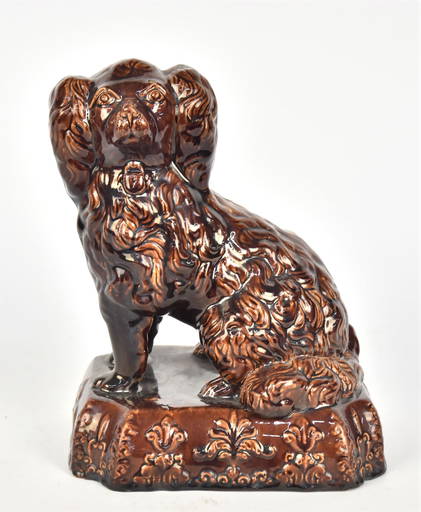 Yelloware Pottery Spaniel
