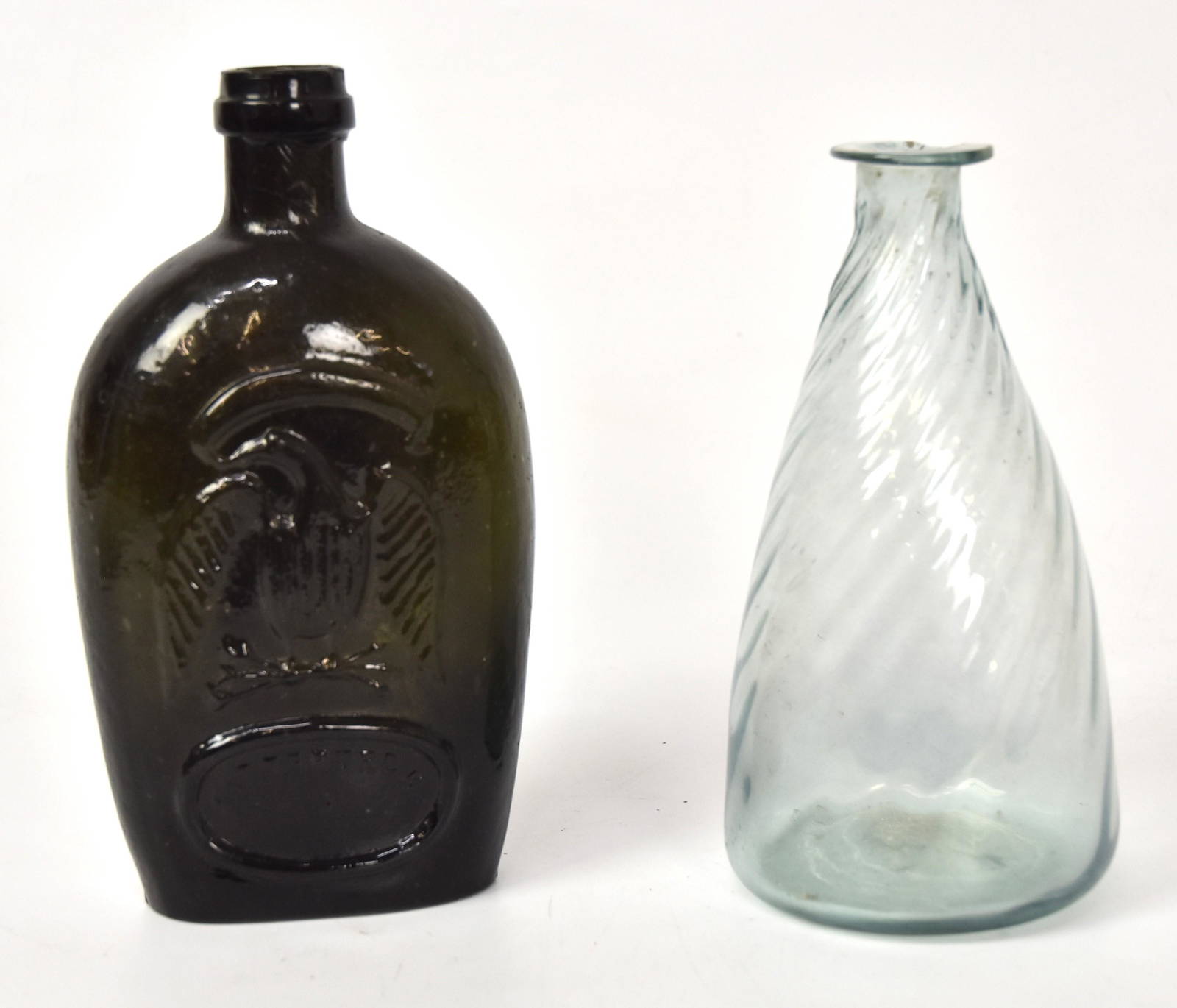 Eagle Flask & Ribbed Bottle - May 21, 2023 | Forsythes' Auctions, Llc In Oh