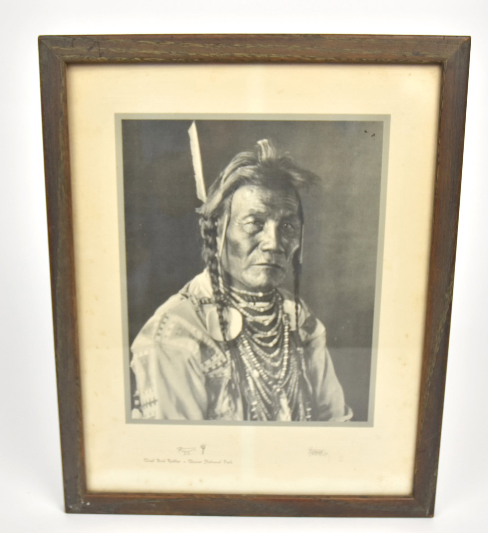 Old Hileman Photogravure Of Blackfoot