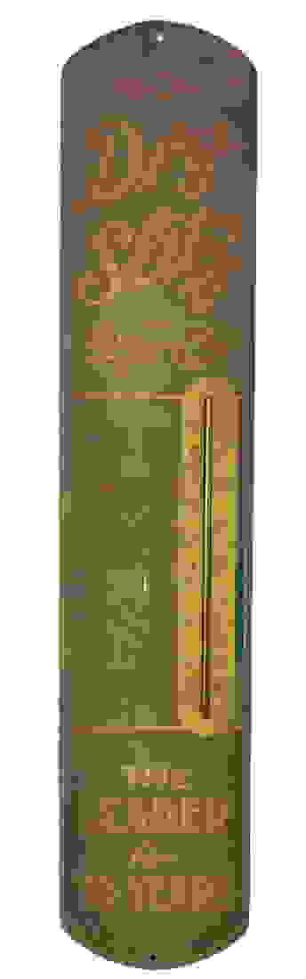 Dry Slitz Two For 5 Cent Cigar Metal Thermometer Auction