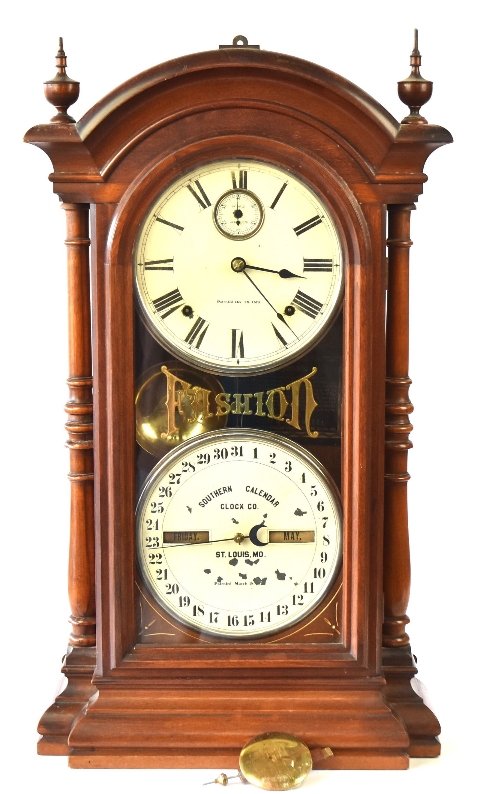 Southern Fashion Calendar Clock Auction