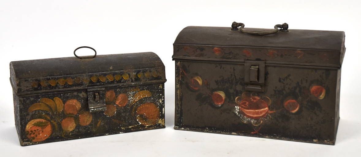 Two American Toleware Boxes