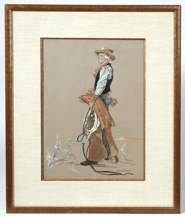 254: DEANNA MATTESON (WYOMING) PAINTING