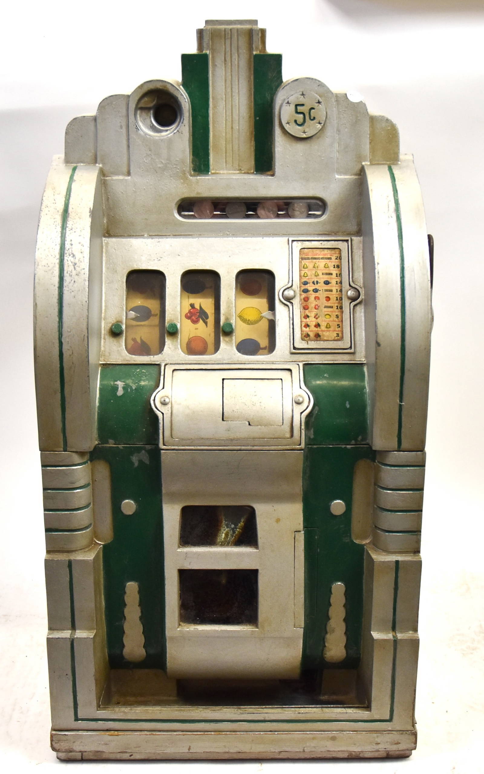 Mills 5 Cent Slot Machine Auction