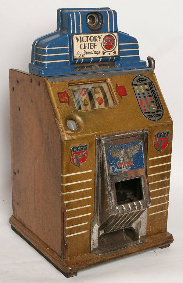 JENNINGS VICTORY CHIEF SLOT MACHINE
