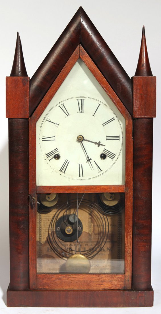 J.C. BROWN STEEPLE CLOCK