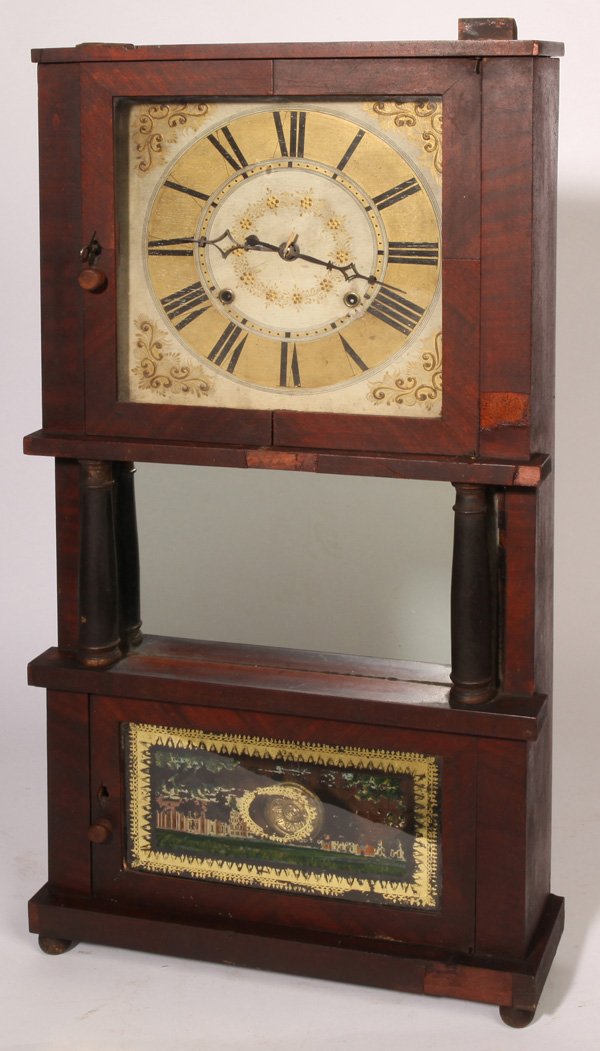 C. & L. IVES TRIPLE DECKER CLOCK W/WAGON SPRING MOVEMEN - Sep 02, 2013 ...