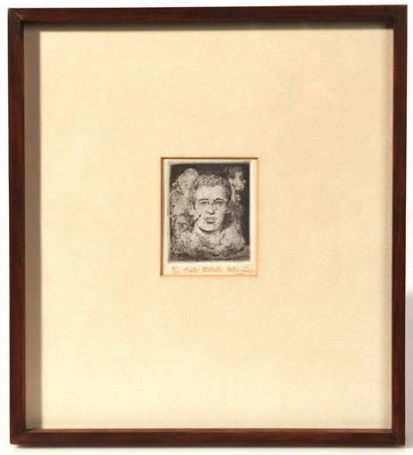 Restituto Embuscado (filipino) Etching