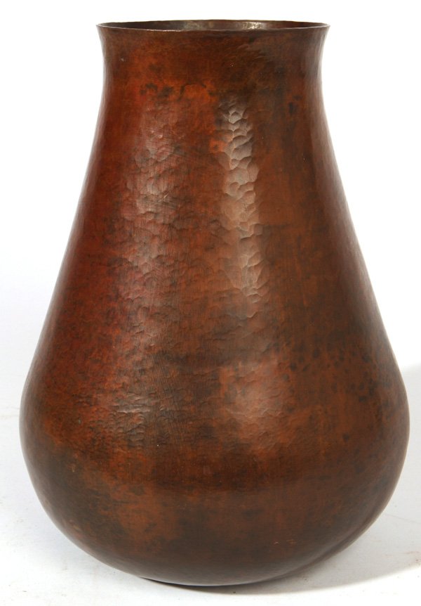 RAMON RAMIREZ HAMMERED COPPER VASE