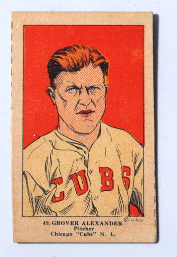 1923 W515 1 Grover Alexander Card