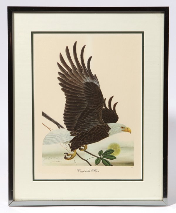 John A. Ruthven (ohio) Print "eagle To The Moon"