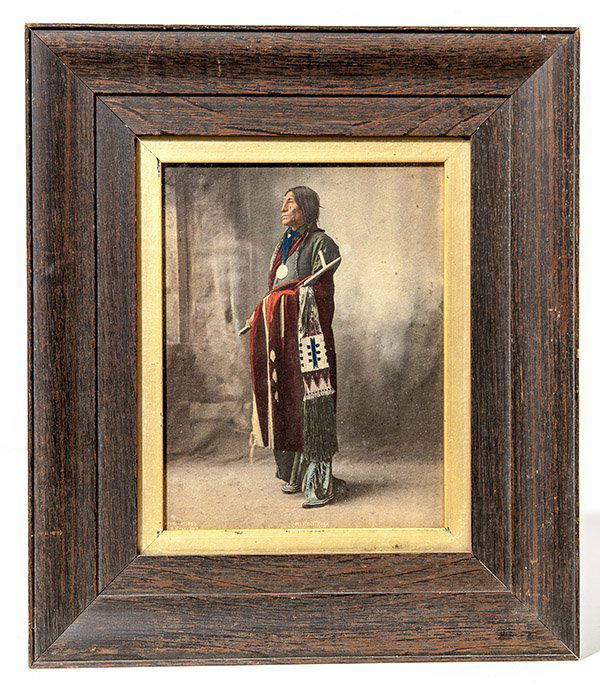 F.A. Rhinehart Photo of Chief Wolf Robe