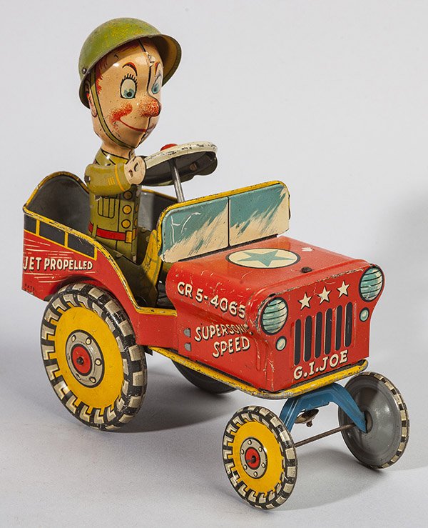 G.I. JOE JOUNCING JEEP WINDUP TOY