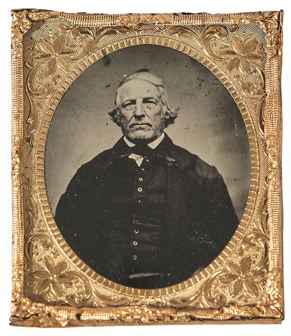 RARE IMPORTANT TINTYPE PHOTO OF THE ORIGINAL UNCLE SAM