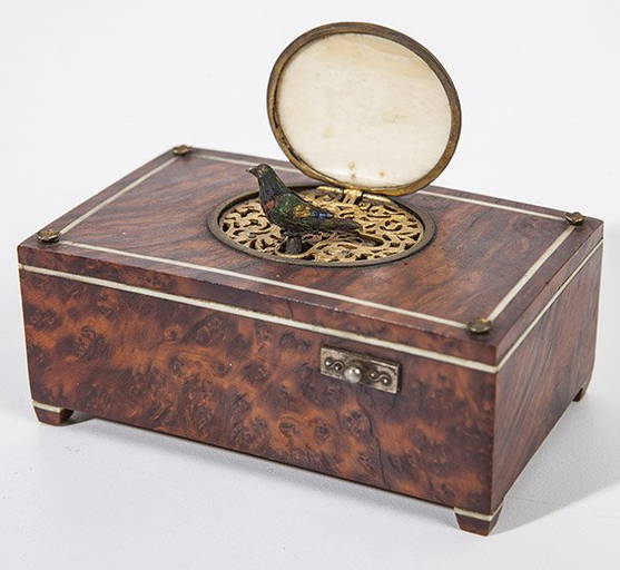 Singing Automaton Bird Box