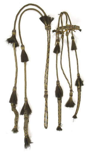 Two Pieces Of Plains Indian Tack