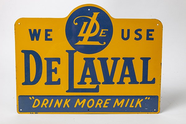 DeLaval Tin Sign