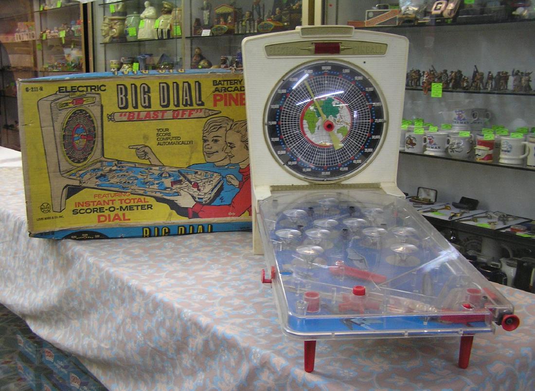 Louis Marx Big Dial blast off pinball machine - Jun 19, 2018 | Baker's ...