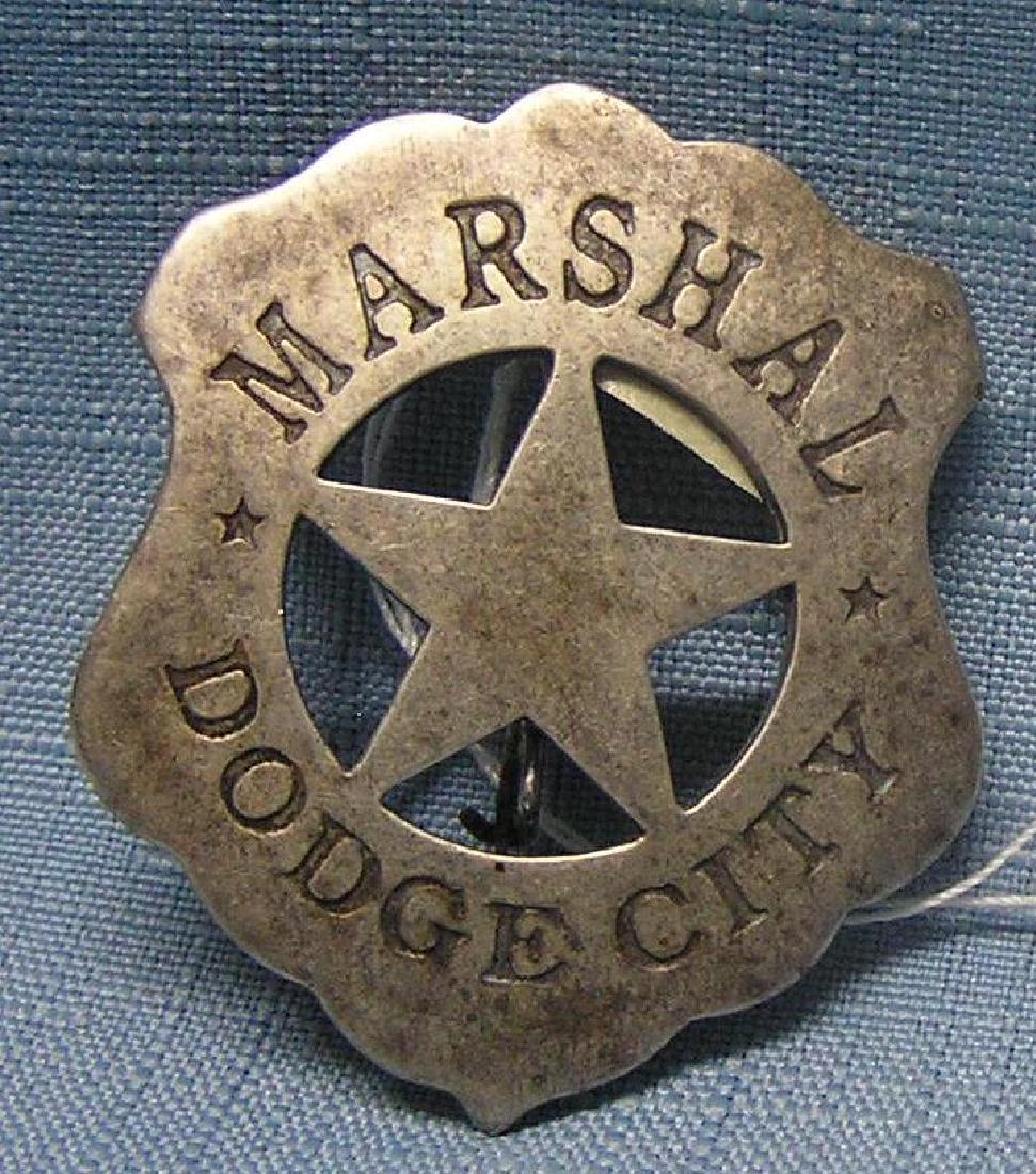 Us Marshal's Badge Early 1900's
