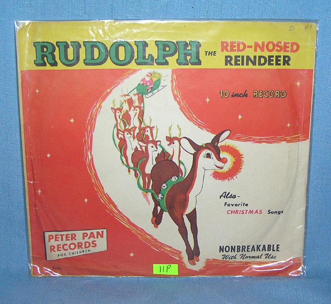 Rudolph the Red Nosed reindeer 78 RPM record - Oct 10, 2018 | Baker's ...