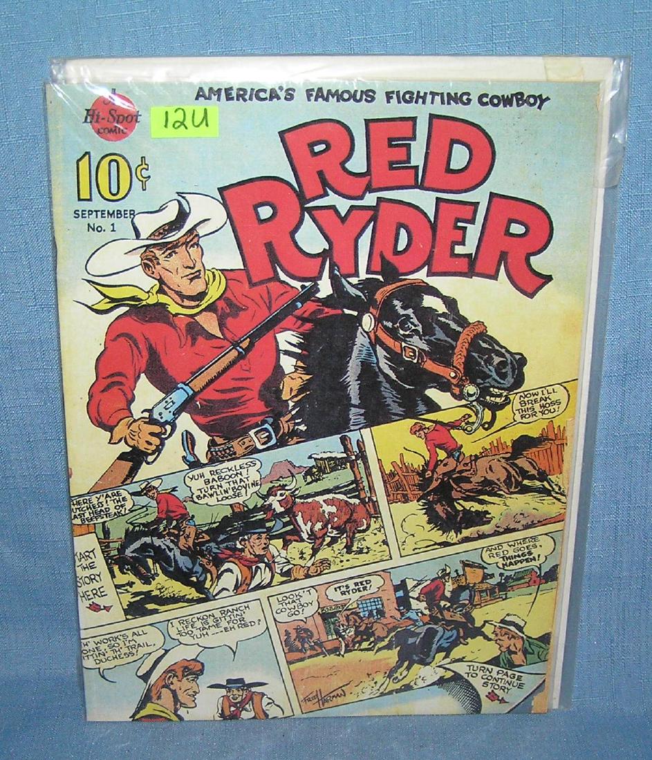 Red Ryder comic book first edition 1989 reprint