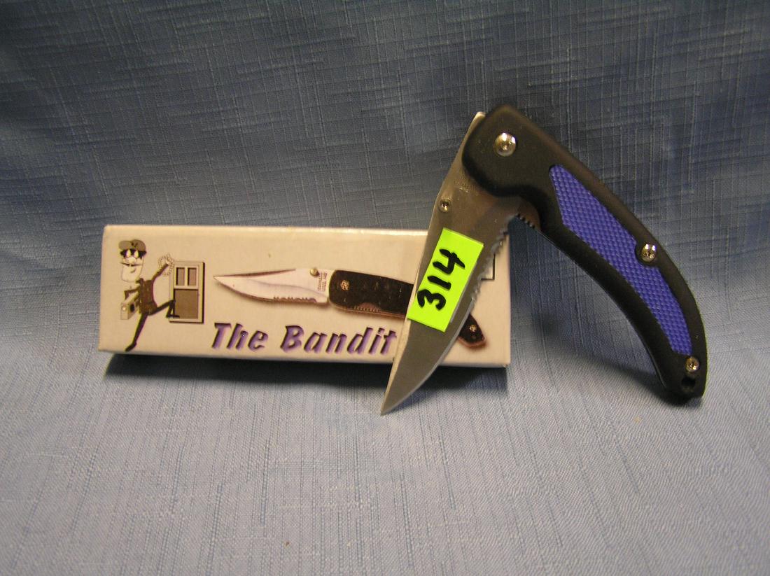 The bandit pocket knife with original box
