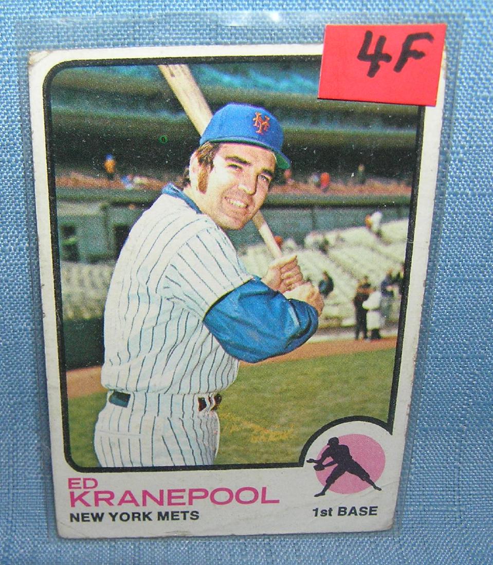 Vintage Ed Kranepool all star baseball card
