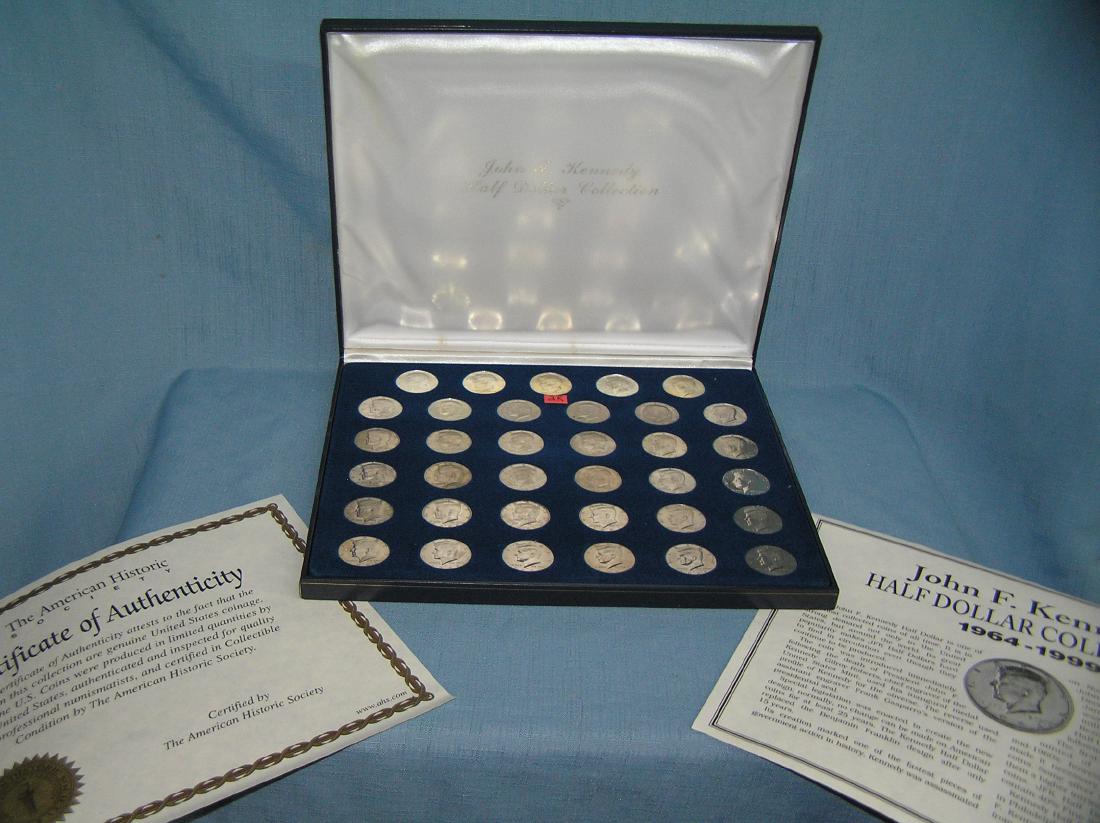John F Kennedy half dollar coin collection 1964-1999 - Apr 20, 2019 ...