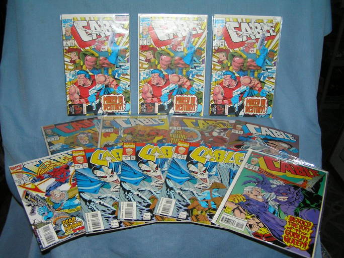 Collection of vintage Cable comic books - Apr 20, 2019 | Baker's ...