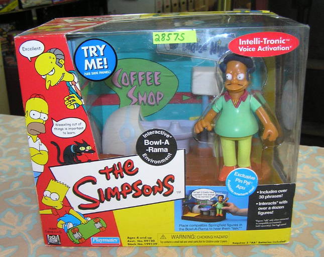 The Simpsons Bowl-A-Rama act. figure play set - May 09, 2019 | Baker's ...