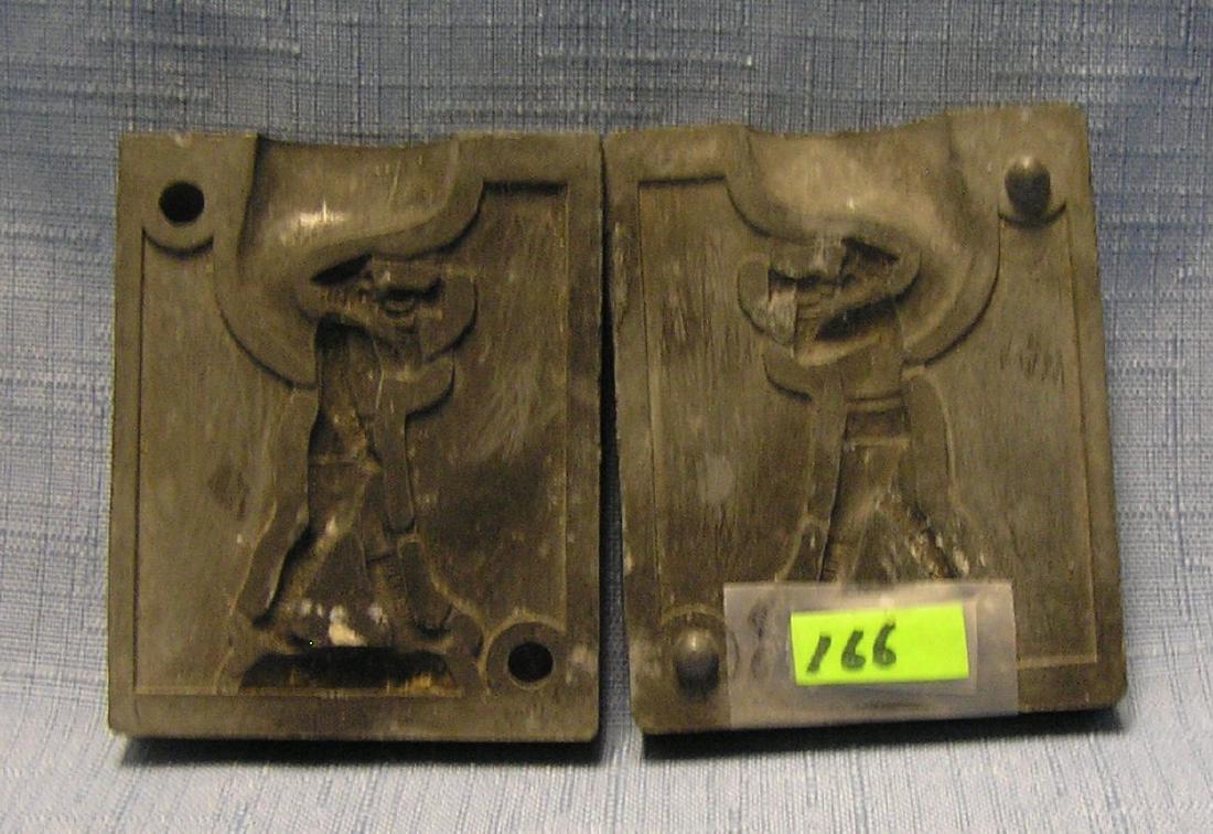 Antique Toy Soldier Casting Mold