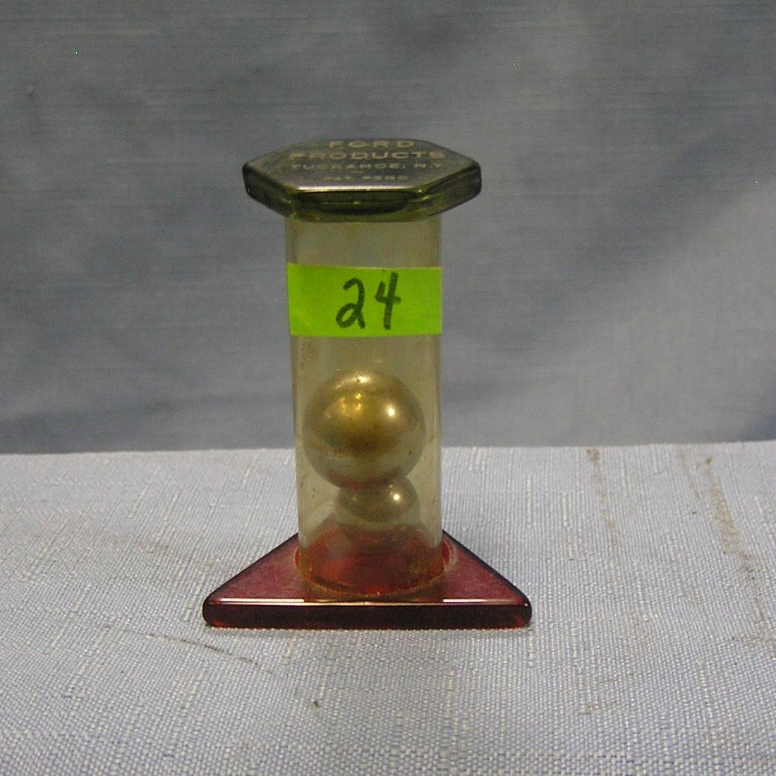 Early Ford Products Ball Bearing Display