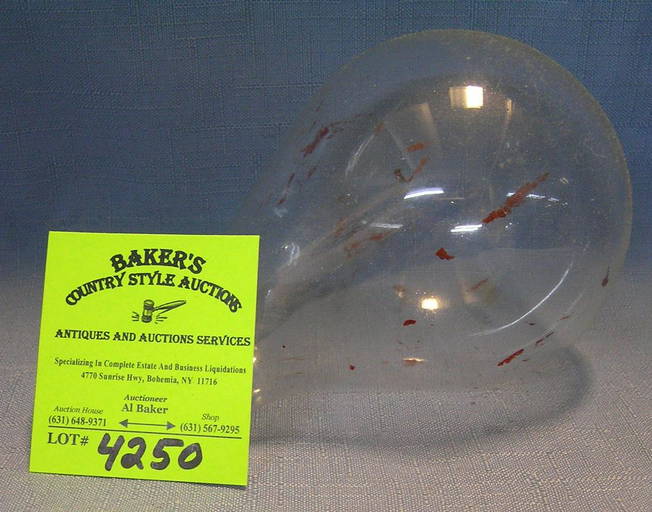 Antique Glass Fire Grenade Circa Early 1900’s