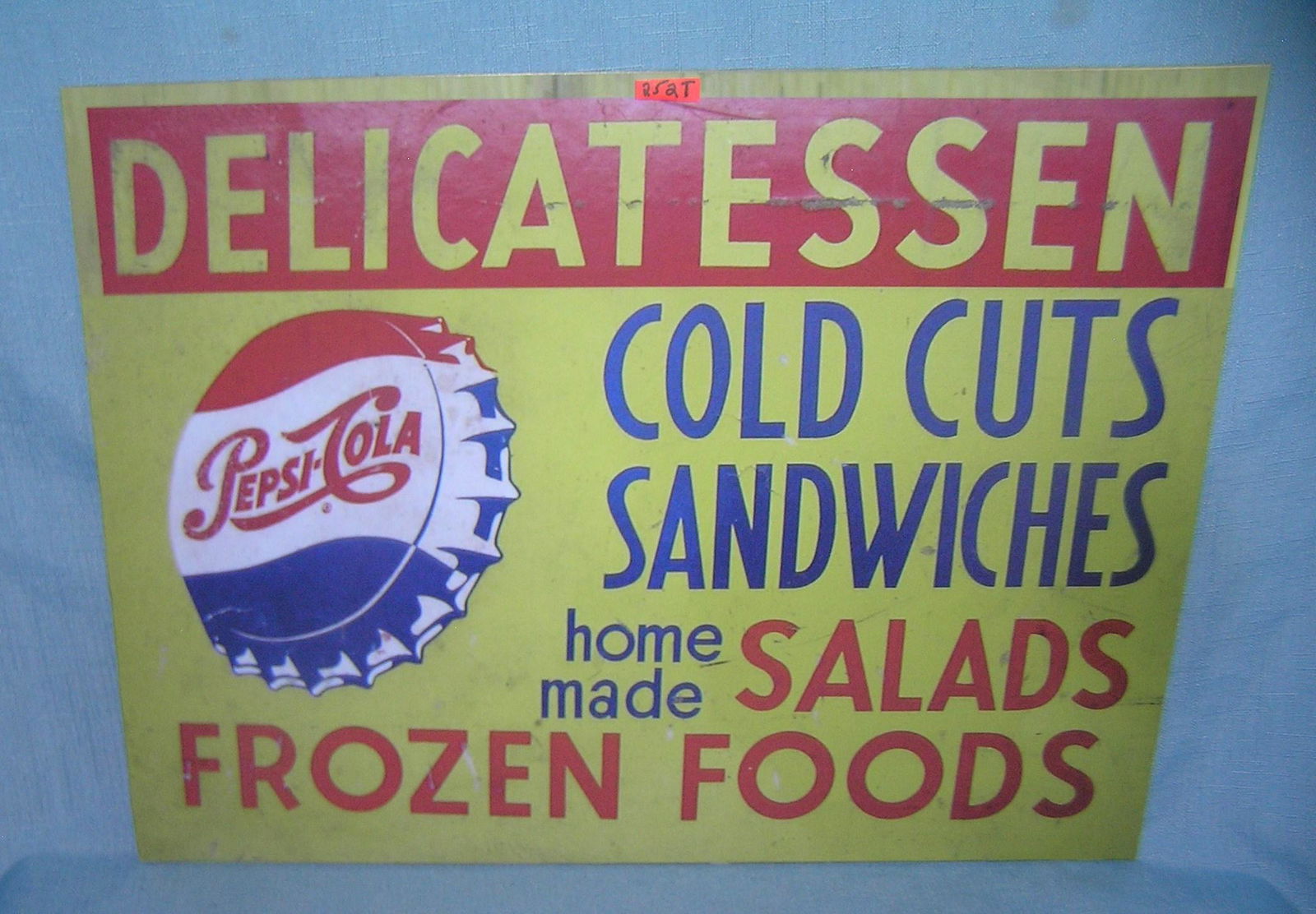 Pepsi Cola Delicatessen retro style advertising sign (#0252T) on May 31 ...