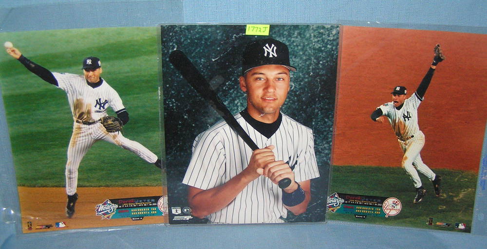 Group of 3 vintage 8X10 Derek Jeter color photos - Apr 28, 2021 | Baker ...