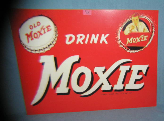 Drink Moxie retro style advertising sign - May 14, 2021 | Baker's ...