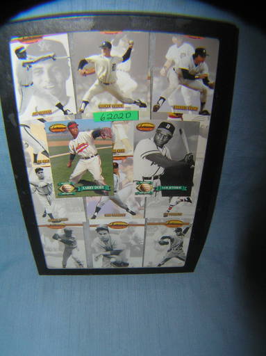 Collection Of Retro Style Baseball Cards