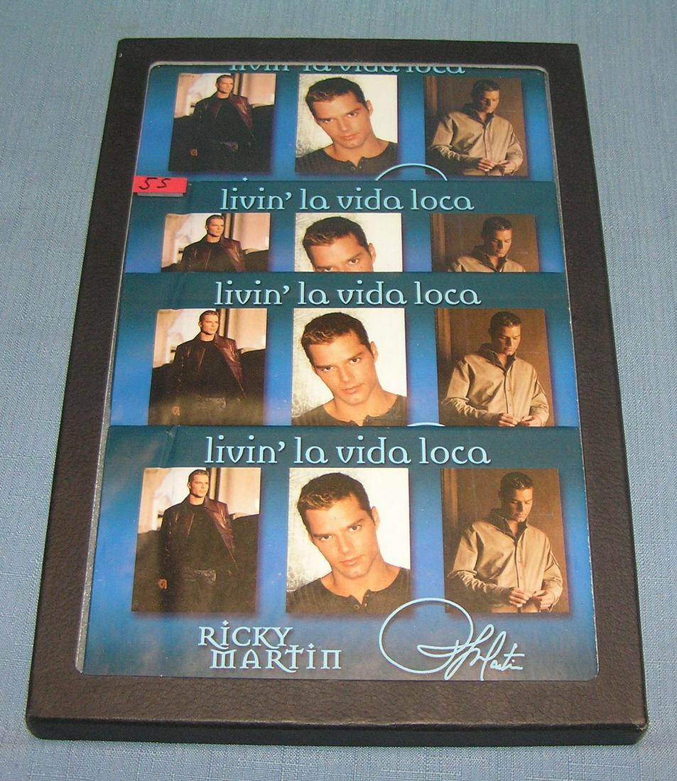 Group of Ricky Martin fan club photo packages (#0027N) on Aug 21, 2021 ...