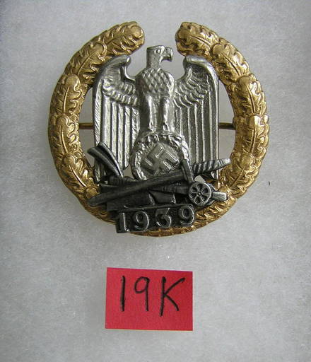 German Gau War the commemorative badge WWII style (#0019K) on Dec 31 ...